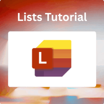 Microsoft Lists Tutorial: A Comprehensive Guide for Efficient ...