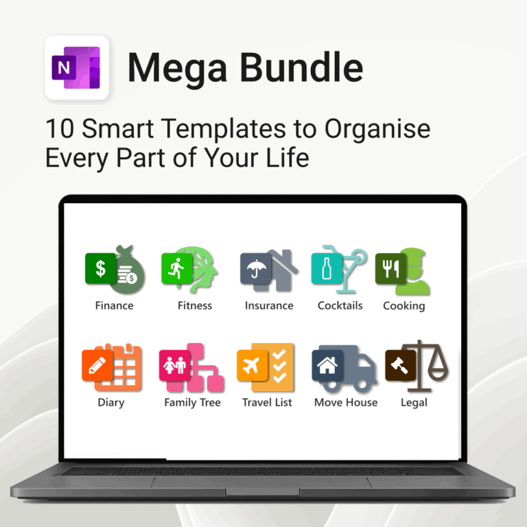 OneNote Templates - Auscomp.com | Marketplace for Microsoft 365