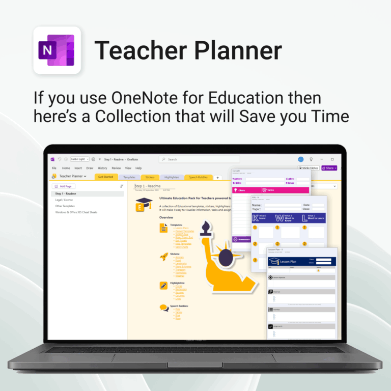 Calendars & Planners for OneNote - Auscomp.com | Marketplace for ...