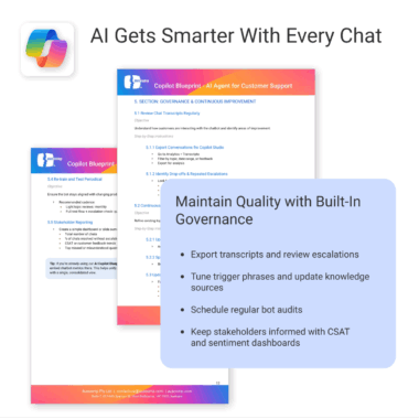 AI Agent for Customer Support powered by Copilot - Auscomp.com | Marketplace for Microsoft 365